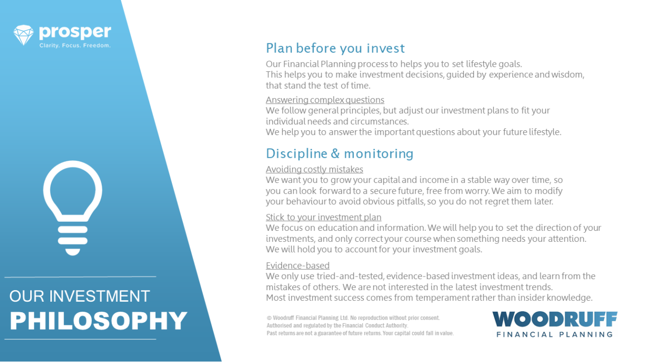 Our investment philosophy - Independent Financial Advisers in ...